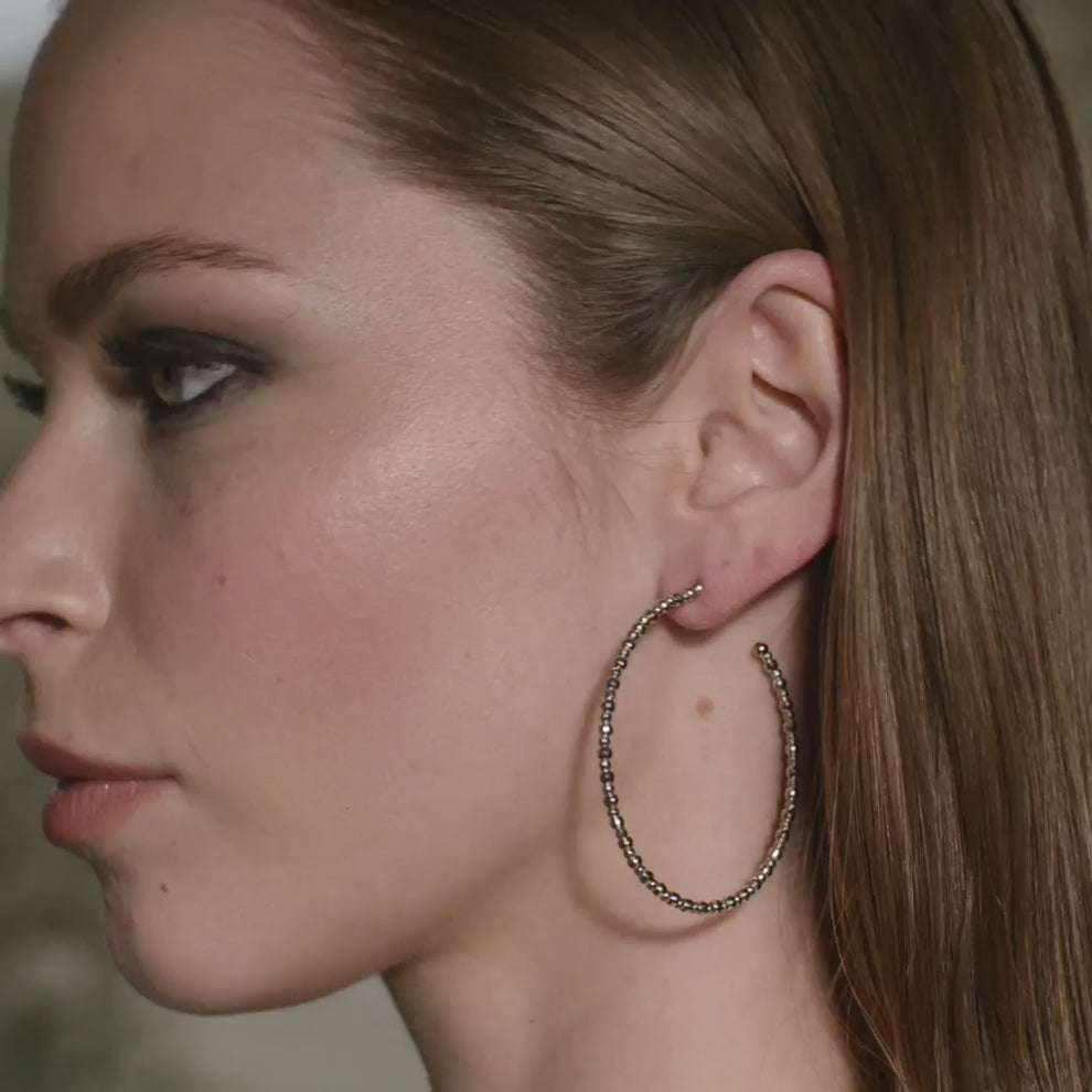 Platinum Born | Limitless Platinum Hoops