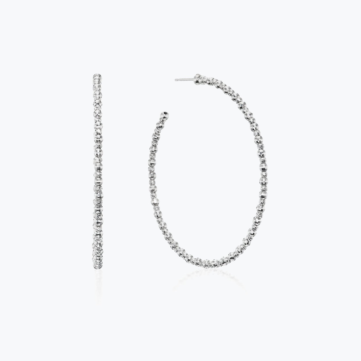 Platinum Born | Limitless Platinum Hoops